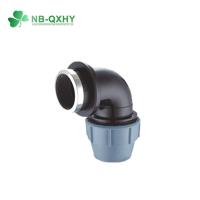 China Light Color QX High Pressure Pn16 PP Compression Fitting for Plumbing Applications for sale