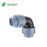 China Light Color QX High Pressure Pn16 PP Compression Fitting for Plumbing Applications for sale