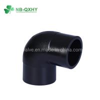 China Injection Finish Forged HDPE Pipe and Fittings Butt Fusion Reducing Tee Black SDR11 Pn16 for sale