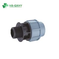 China Light Color QX High Pressure Pn16 PP Compression Fitting for Plumbing Applications for sale