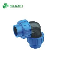China Complete Size PP Compression Equal Tee Pipe Fittings Pn16 Wall Thickness for Benefit for sale