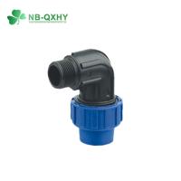 China Complete Size PP Compression Equal Tee Pipe Fittings Pn16 Wall Thickness for Benefit for sale