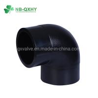 China DIN Standard HDPE Socket 45 Degree Elbow Buttfusion Fittings for Welding Connection for sale