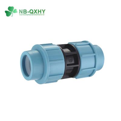 China PP Compression Fitting Flexible Coupling for High Pressure Irrigation Water Supply Pn16 for sale
