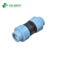 China PP Compression Fitting Flexible Coupling for High Pressure Irrigation Water Supply Pn16 for sale