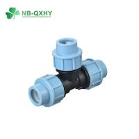 China High Pressure Pn16 PP Pipe Fitting Equal Tee Reducing Tee Female Tee 1 Piece Min.Order for sale
