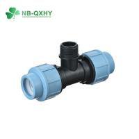 China High Pressure Pn16 PP Pipe Fitting Equal Tee Reducing Tee Female Tee 1 Piece Min.Order for sale