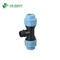China High Pressure Pn16 PP Pipe Fitting Equal Tee Reducing Tee Female Tee 1 Piece Min.Order for sale