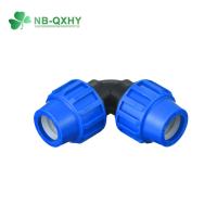 China Direct Connection High Pressure PP Pipe Fittings 90 Degree Elbow for Turkey Market for sale