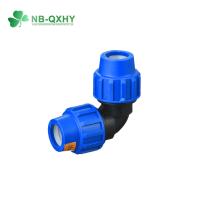 China Direct Connection High Pressure PP Pipe Fittings 90 Degree Elbow for Turkey Market for sale