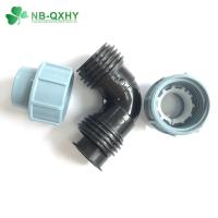 China Round Head Code PP Compression Fitting HDPE Fitting Plastic Pipe Fitting for Customization for sale