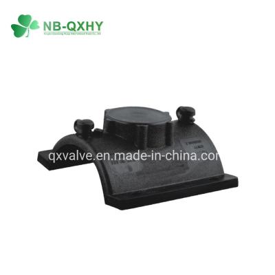 China QX Customized Request HDPE Electrofusion Fittings PE Clamp Saddle for Water Oil Gas for sale