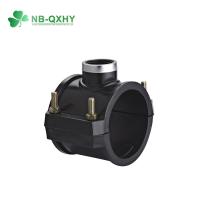 China PP Compression Fitting Galvanized Bolt Nut Plastic Clamp Saddle Made of 100% Material for sale