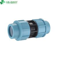 China Pn16 PP Italy Type Pipe Fittings with Equal Design and Deep Blue Finish for sale