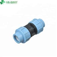 China Pn16 PP Italy Type Pipe Fittings with Equal Design and Deep Blue Finish for sale