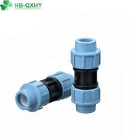 China Pn16 PP Italy Type Pipe Fittings with Equal Design and Deep Blue Finish for sale