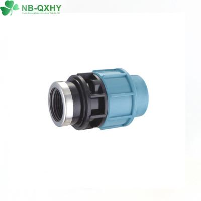 China PP Male Adapter Reducing Tee Blue Pn 16 Pipe Fittings Customized Request Customization for sale