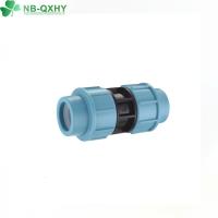 China PP Male Adapter Reducing Tee Blue Pn 16 Pipe Fittings Customized Request Customization for sale
