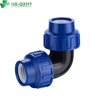 China PP Compression Quick Connect Sanitary Pipe Fittings for Water Supply 1 Piece Min.Order for sale