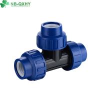 China PP Compression Quick Connect Sanitary Pipe Fittings for Water Supply 1 Piece Min.Order for sale
