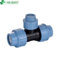 China Italy and Turkey Type Plastic Tube Fitting-Reducer Compression Tee PP Fittings Guaranteed for sale