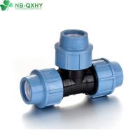 China Italy and Turkey Type Plastic Tube Fitting-Reducer Compression Tee PP Fittings Guaranteed for sale