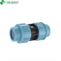 China Light Color PP Compression Fittings for Water Supply Pipe Corrosion Resistant for sale