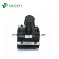 China PE Gas Pipe Fitting PE100 HDPE Saddle Clamp with Wall Thickness SDR13.6 and US 2/Piece for sale