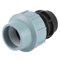 China Supply Italy Type DIN Pn16 PP Pipe Fitting for Water Supply Complete Size 1/2