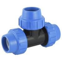 China Supply Italy Type DIN Pn16 PP Pipe Fitting for Water Supply Complete Size 1/2