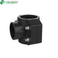 China Pn16 Pn10 Black Oxide Plastic PP Compression Fittings Clamp Saddle for Irrigation Field for sale