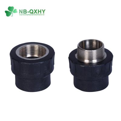 China Durable HDPE Pipe Fittings Socket Joint Male Female Adapter for GB Standard Connection for sale