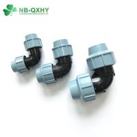 China 16mm to 110mm PP Compression Fittings Plastic Female Adapter for Irrigation Color Light for sale