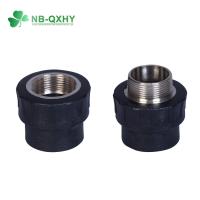 China PE Buttfusion Fittings HDPE Pipe Fitting Round Male Elbow Adapter and Injection Finish for sale
