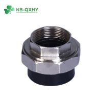 China Lateral 90deg Standard GB Water Supply HDPE Fittings Female Metal Threaded Elbow Adapter for sale