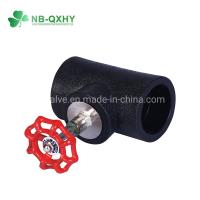 China SDR11 PE Water Pipe Fittings HDPE 90 Degree Thread Elbow with 150psi Pressure Rating for sale
