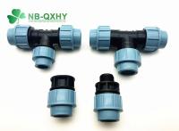 China Durable All Size and Type Irrigation Plastic Compression Fitting Pn16 Square One Design for sale