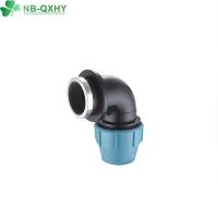 China 100% Material Female Tee PP Water Pipe Fitting with Reinforcing Ring for sale