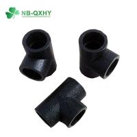 China Water Supply HDPE Butt Fusion Fitting PE100 SDR11 Plastic Pipe with Welding Connection for sale