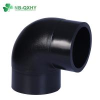 China Water Supply HDPE Butt Fusion Fitting PE100 SDR11 Plastic Pipe with Welding Connection for sale
