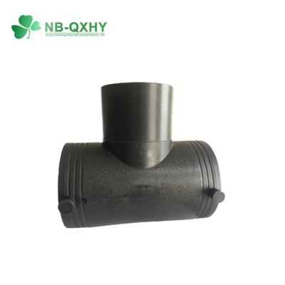 China PE100 HDPE Fitting SDR11 Reducing Tee Electrofusion Equal Tee and Gas Supply Solution for sale