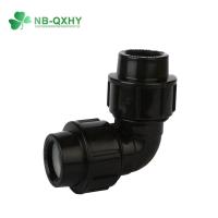 China Type Black PP Cross Tee for Agriculture Irrigation Pipe Fittings Made of 100% Material for sale
