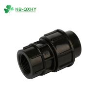 China Type Black PP Cross Tee for Agriculture Irrigation Pipe Fittings Made of 100% Material for sale