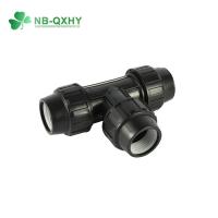 China Plastic Black Elbow Tee PP Fitting for Irrigation and Agriculture 16mm to 110mm 1/2