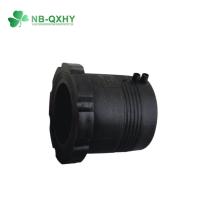 China PE100 Water Supply SDR11 HDPE Fitting Adapter Stub End Electrofusion Flange 90deg Lateral for sale