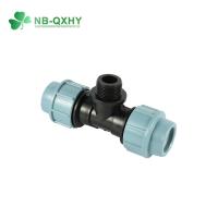 China Complete Size Connection Female 100% Material Light Blue Plastic PP Fitting Italy Style for sale