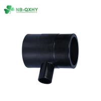 China HDPE Pipe Fitting Equal Tee Butt Welding Tee with Pn6 Pressure Rating and Reducing Tee for sale
