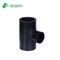 China HDPE Pipe Fitting Equal Tee Butt Welding Tee with Pn6 Pressure Rating and Reducing Tee for sale