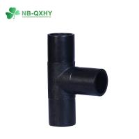 China HDPE Pipe Fitting Equal Tee Butt Welding Tee with Pn6 Pressure Rating and Reducing Tee for sale