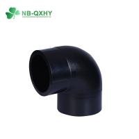 China Plastic Pipe Fitting Elbow HDPE Butt Fusion Elbow 45 Degree Elbow for Round Head Code for sale
